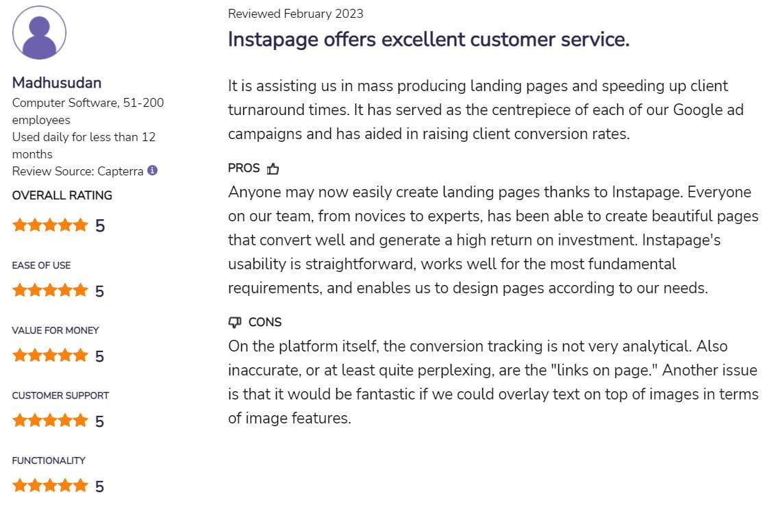 Instapage Review 2023: Features, Price, Pros and Cons